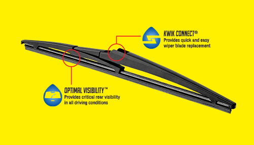 Factory Rear Specs Windshield Wiper Blades | ANCO Wiper Blades